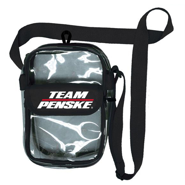 TP Waterproof Clear View Cross Body Stadium Bag - Team Penske Fan Store