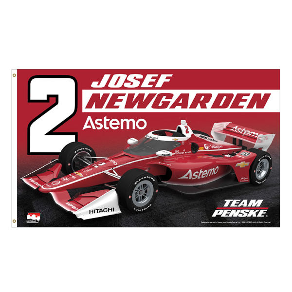 JN Astemo 3x5 Flag - Team Penske Store